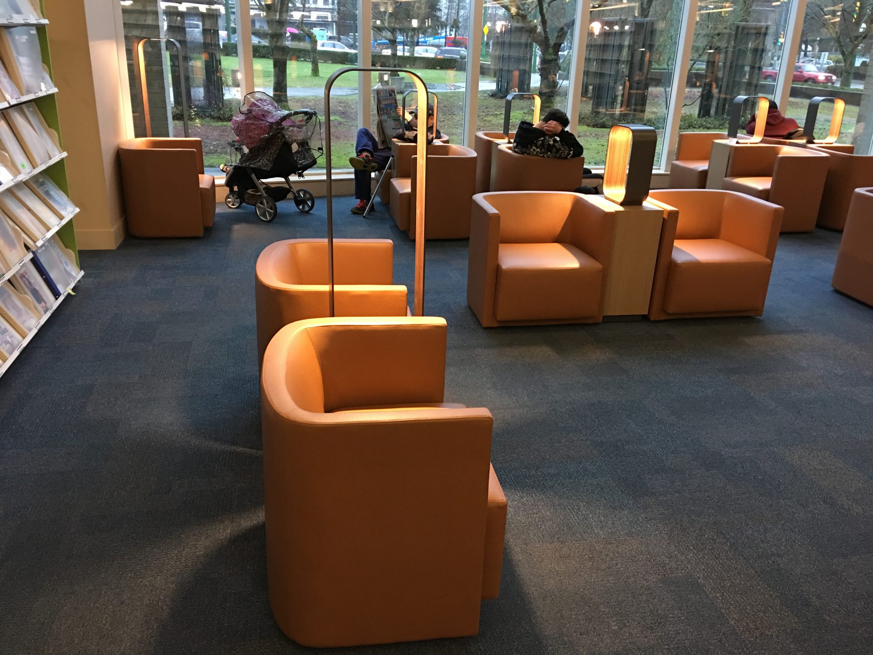 Library interior design refresh